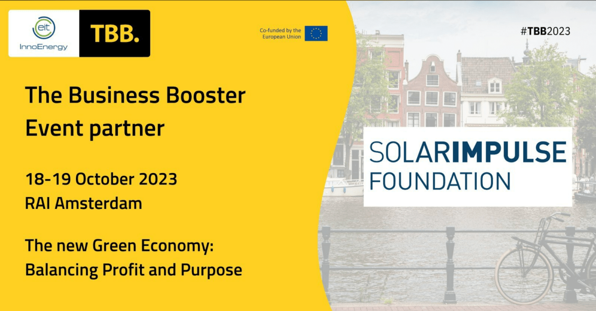 Solar Impulse Foundation becomes the latest event partner for TBB 2023 ...